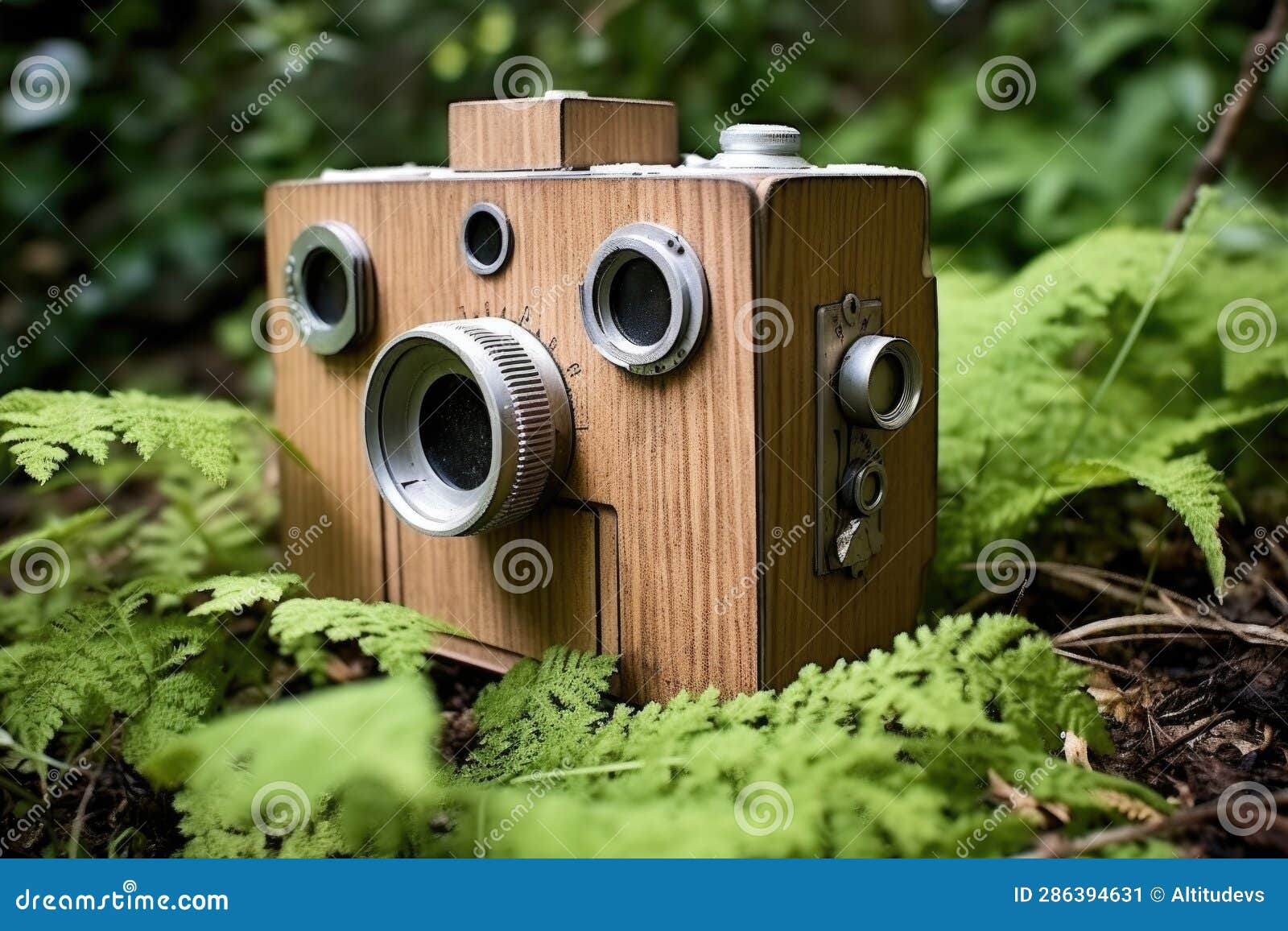 Pinhole Camera Made from Cardboard Box Stock Image - Image of aperture ...