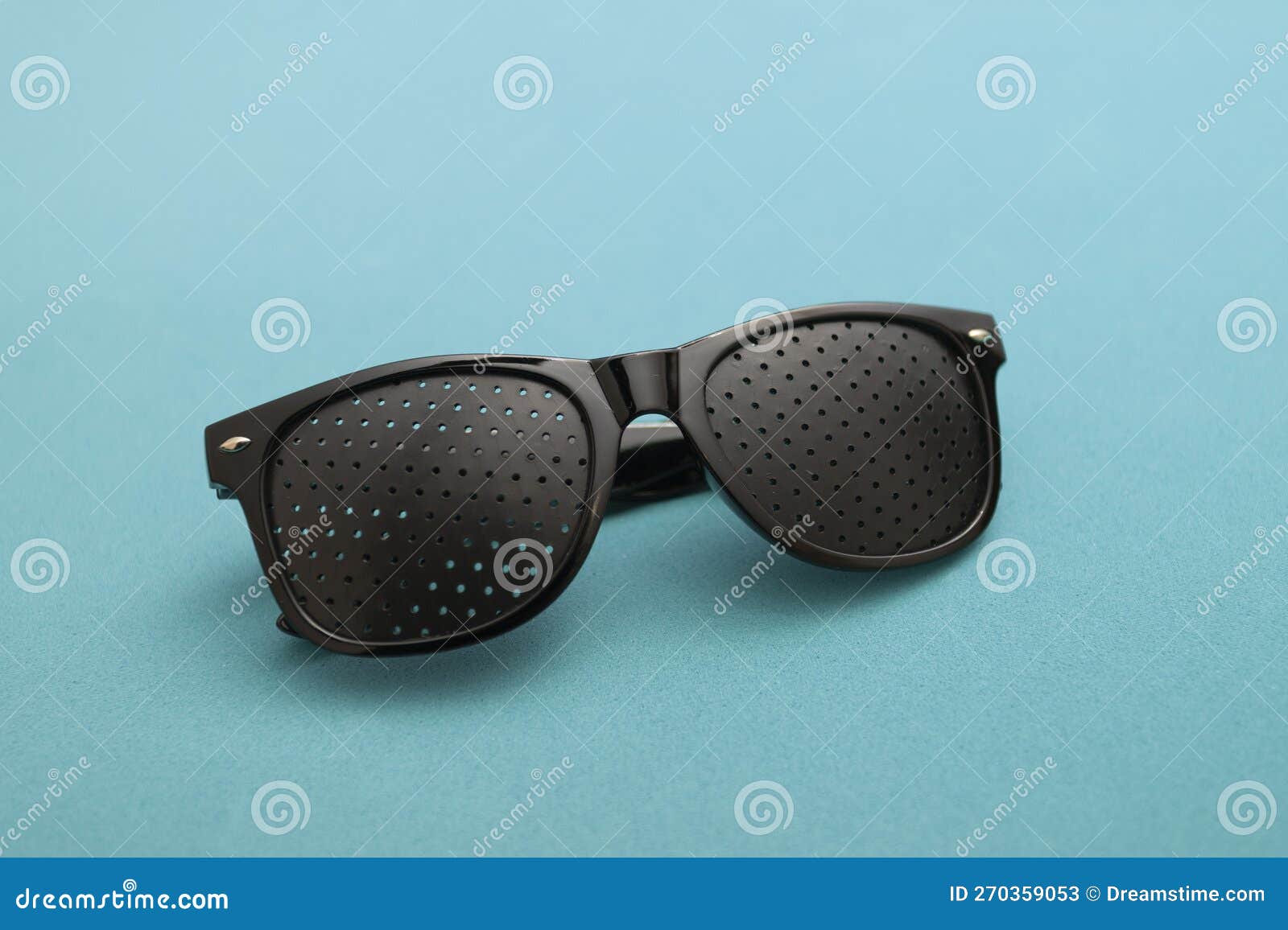 Pinhole Glasses for Eyes Theraphy Stock Image - Image of pinhole ...