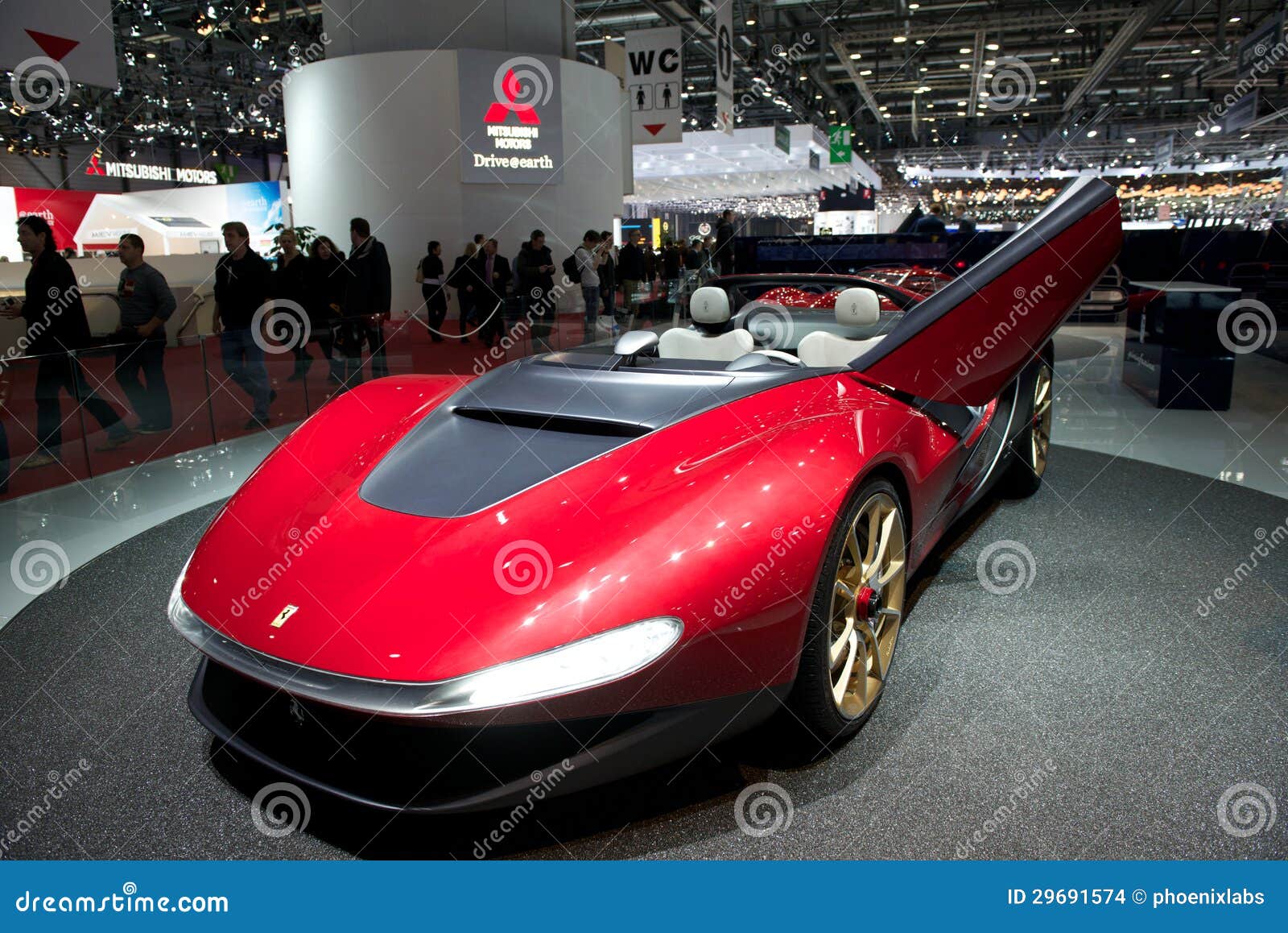 Pininfarina Ferrari Sergio 2014 Editorial Stock Image - Image of unique ...