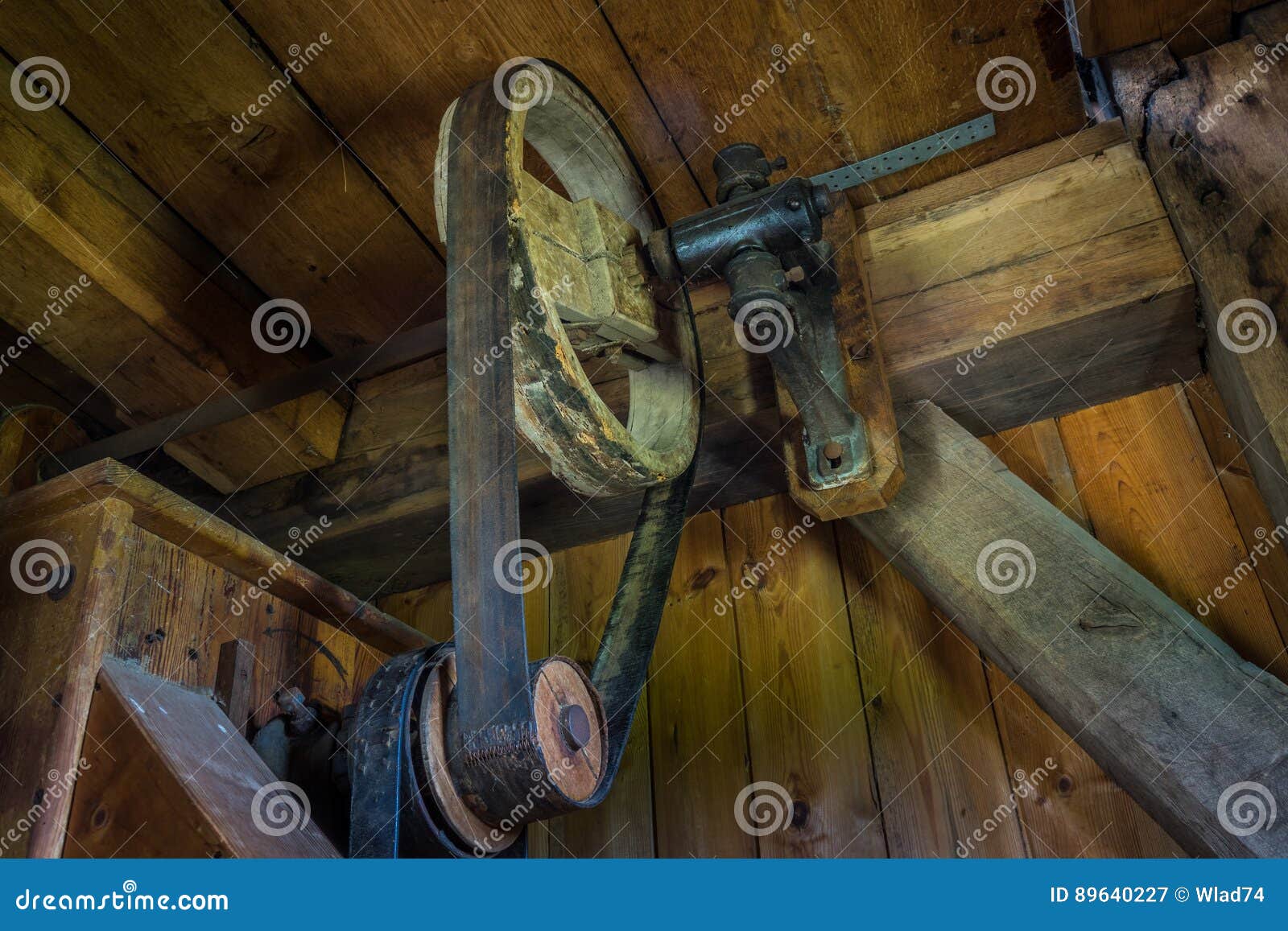 The Pinion Gear of an Old Mechanical Device Stock Image - Image of ...