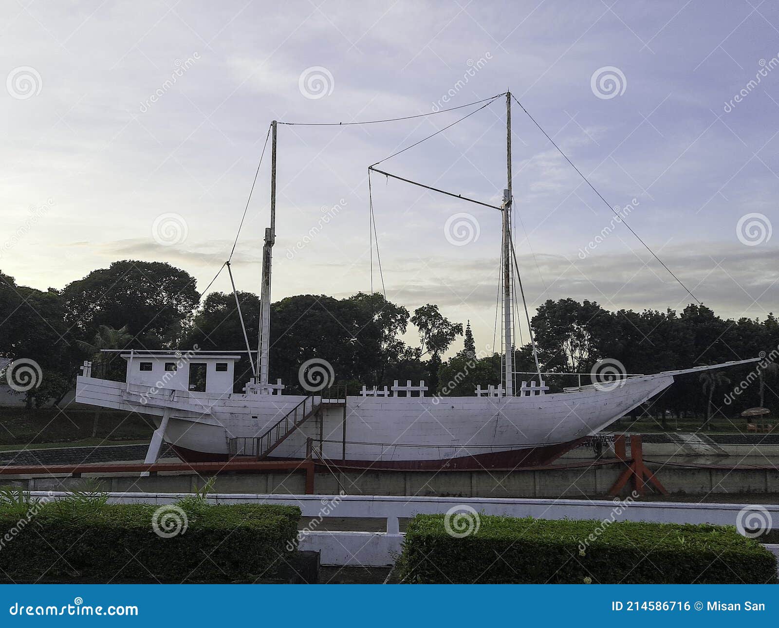 Pinisi Ship Editorial Image | CartoonDealer.com #157972434