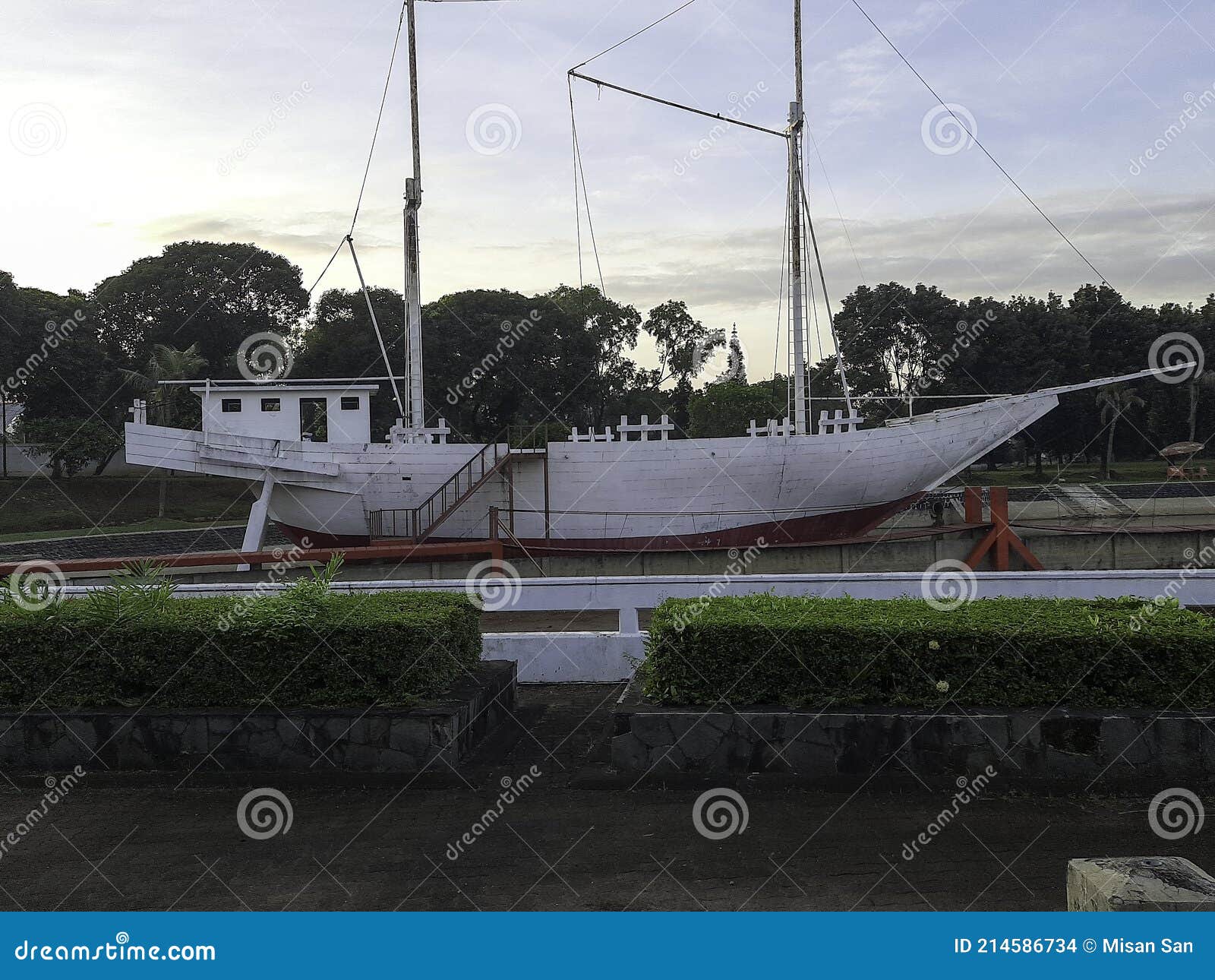 Pinisi Ship Editorial Image | CartoonDealer.com #157972434