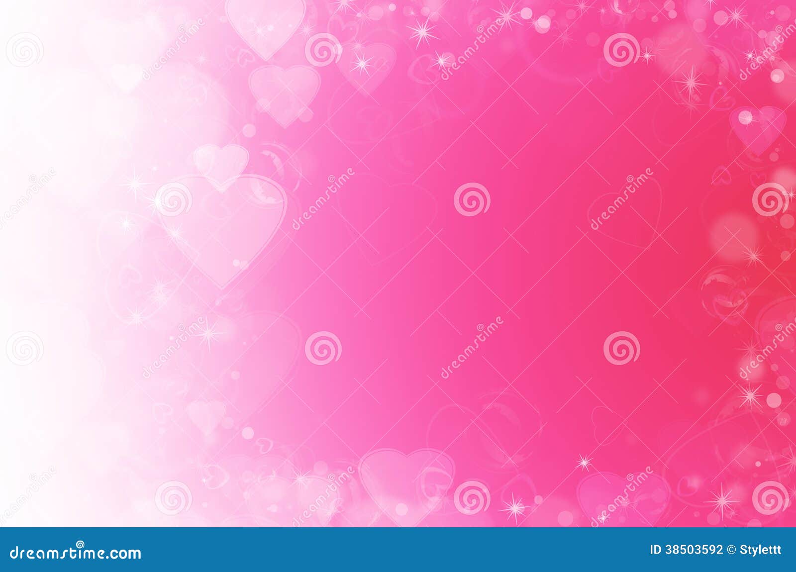 Pink Abstract Background with Heart Stock Photo - Image of magical ...