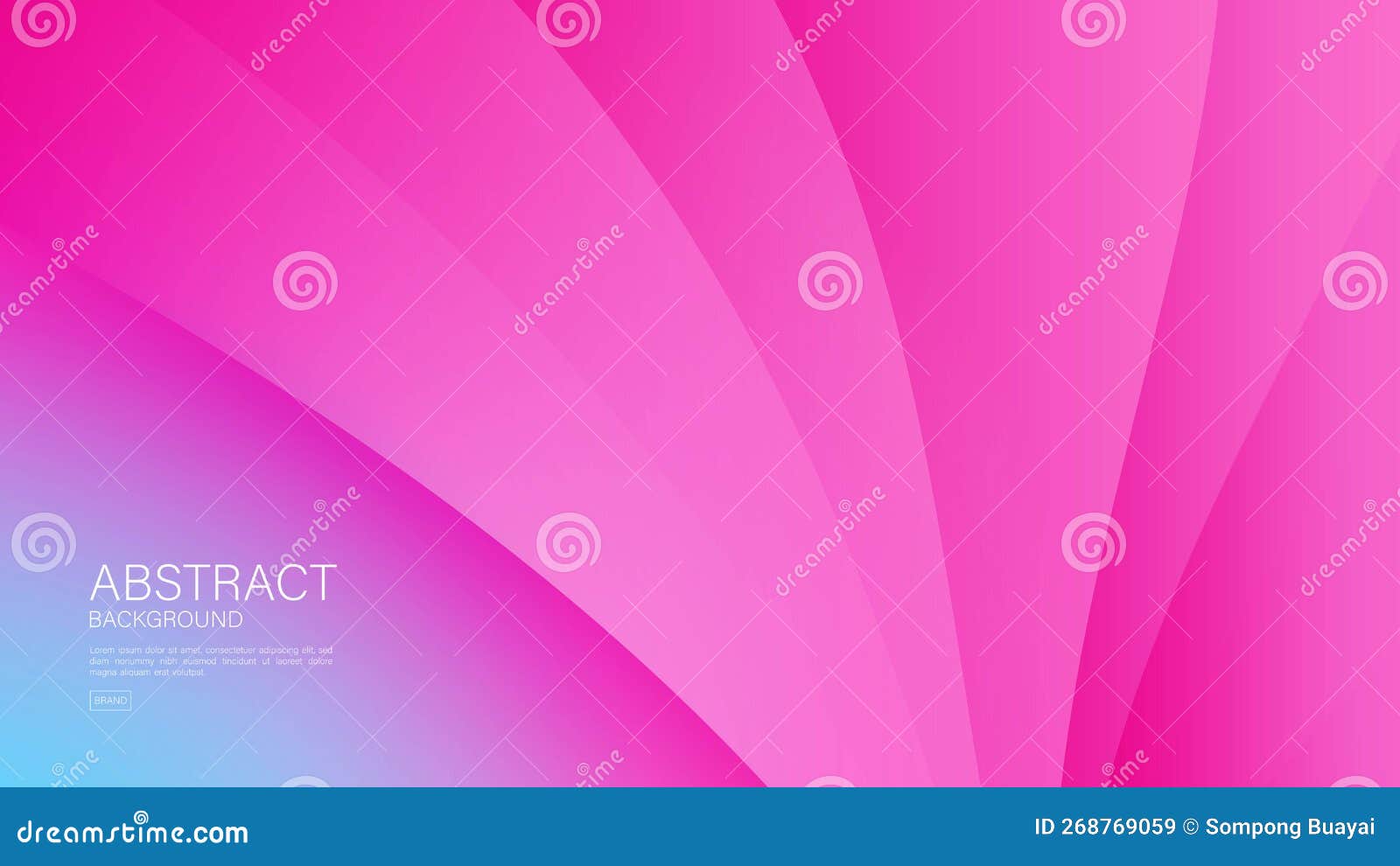 Pink Abstract Background, Pink Wave Background for Valentine, Gradient ...