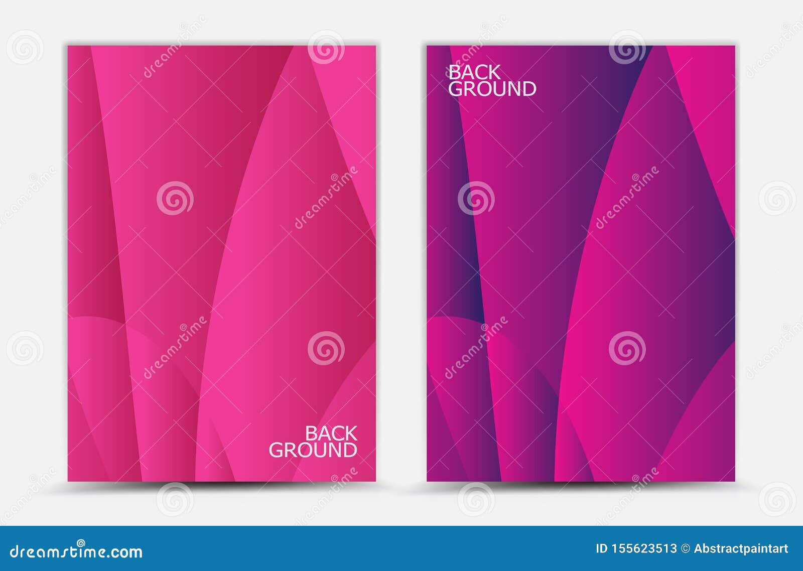 Pink Abstract Background Vector, Cover Template, Business Flyer, Web ...