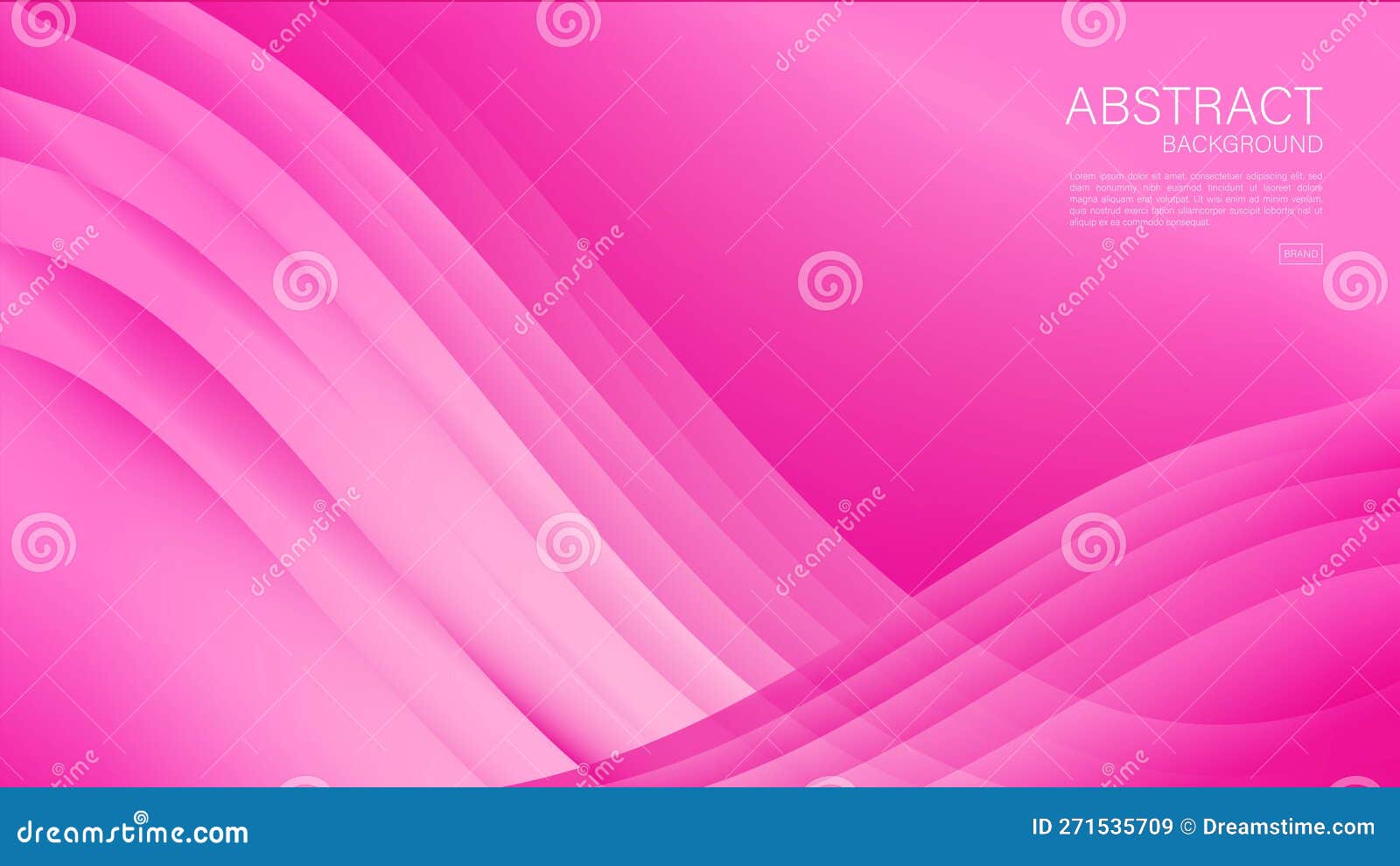 Pink Abstract Background, Pink Wave Background for Valentine, Gradient ...