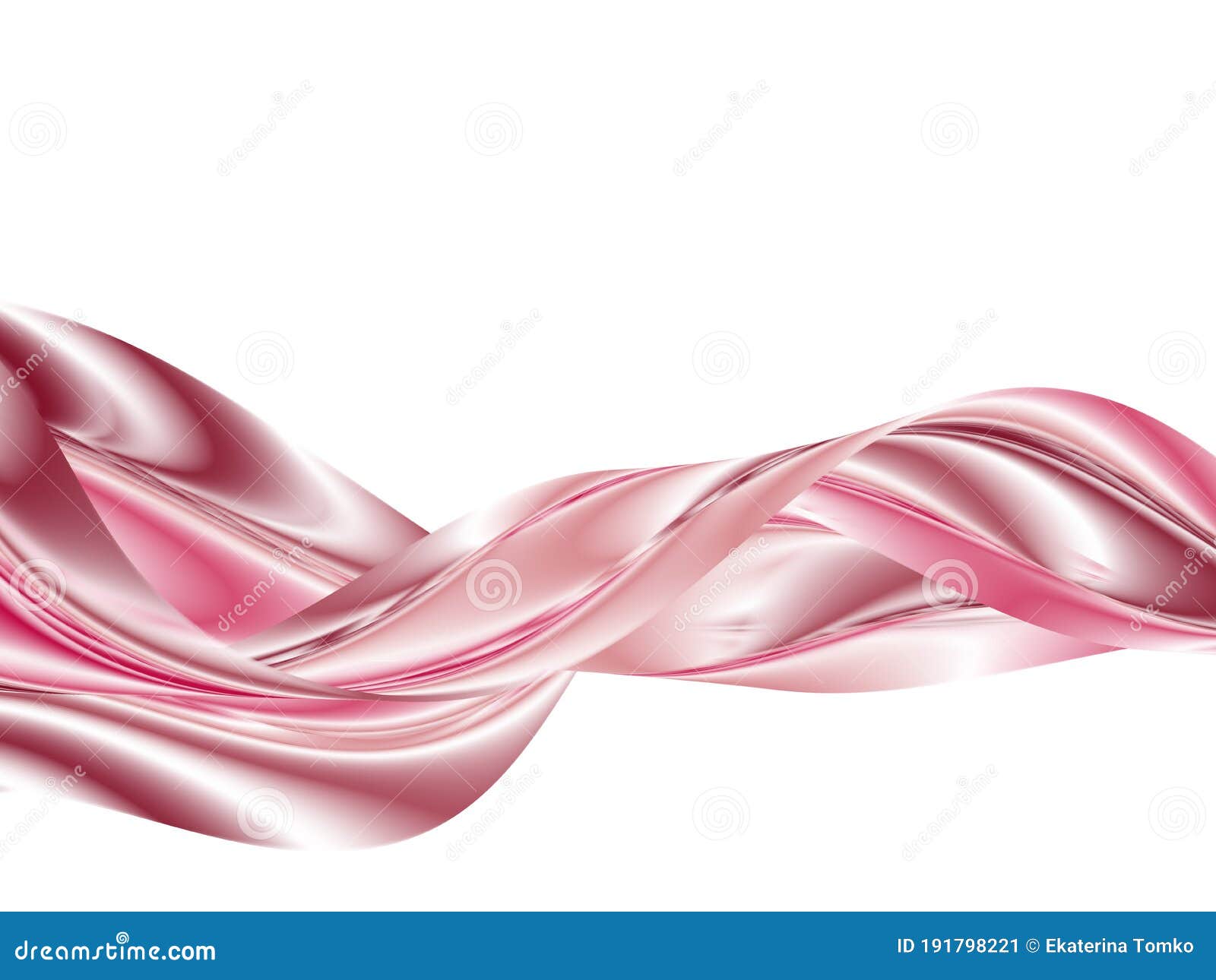 Pink Abstract Bright Wave Stream. Abstract Background. Liquid Wave. Eps ...