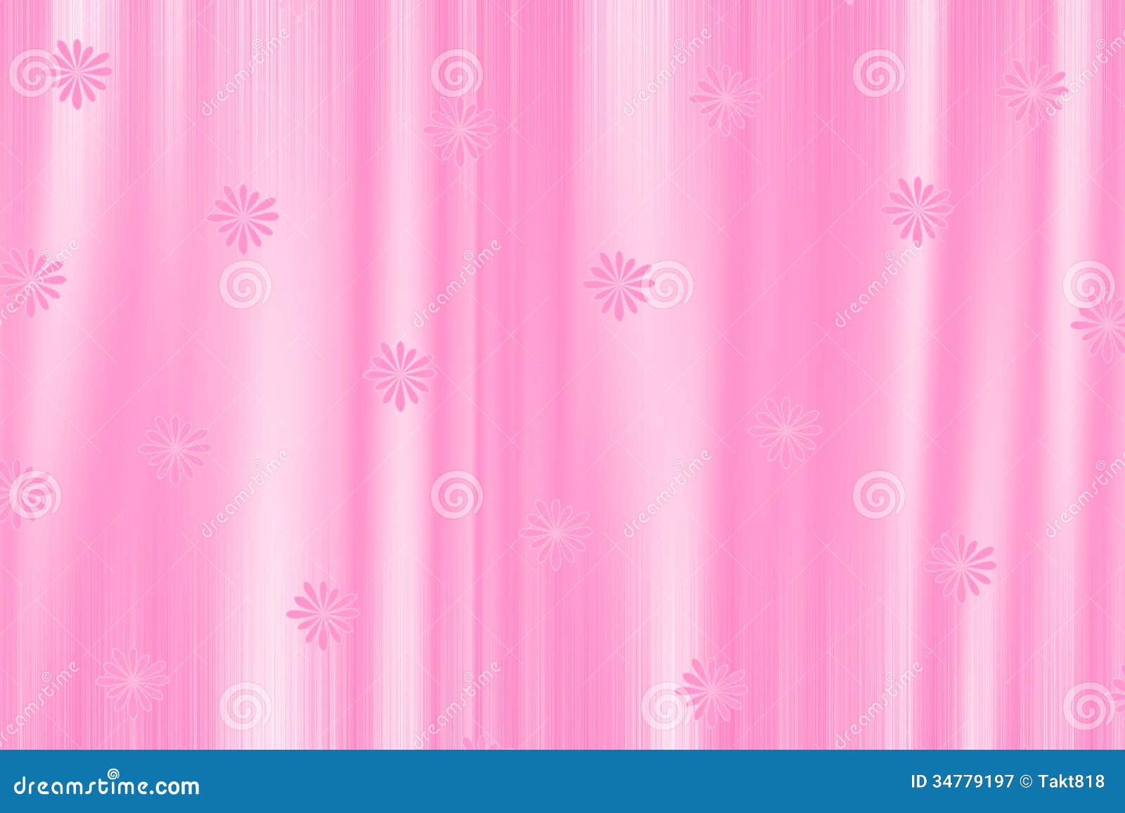 Pink Abstract Flower Background Stock Illustration - Illustration of ...