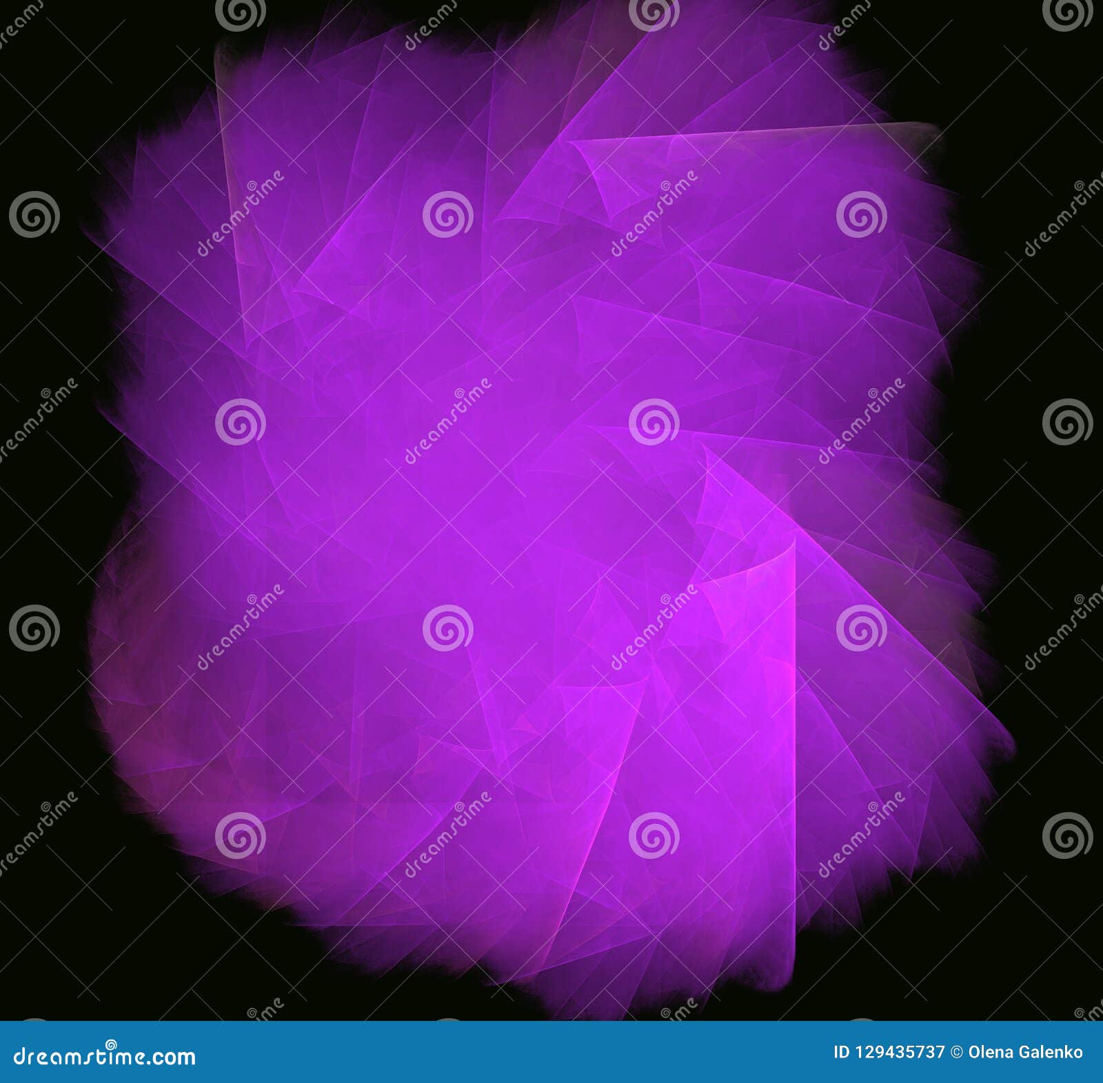 Pink Abstract Fractal Pattern. Fantasy Fractal Texture. Digital Art. 3D ...
