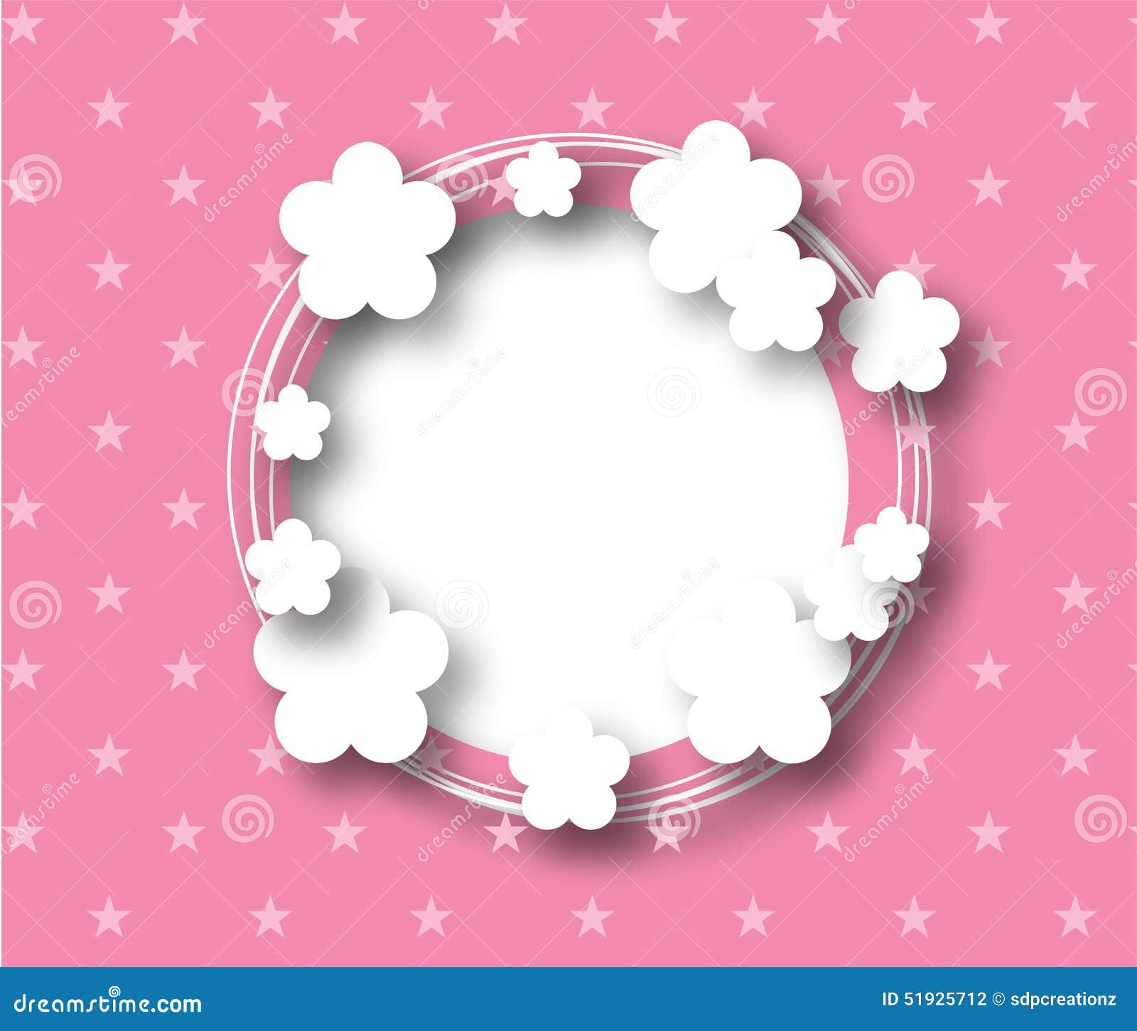 Pink Abstract Frame Background Stock Illustration - Illustration of ...