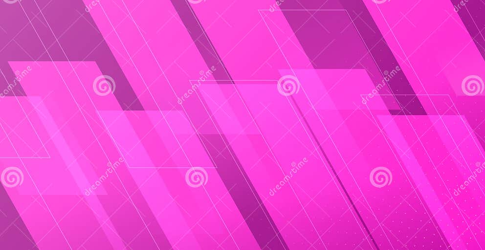 Pink Abstract Geometric Background. Modern Light Shape Concept Stock ...