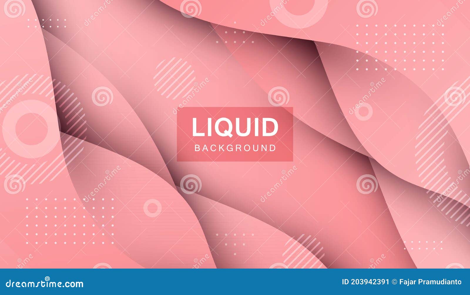 Pink Abstract Liquid Background. Modern Shape Concept Stock Vector ...