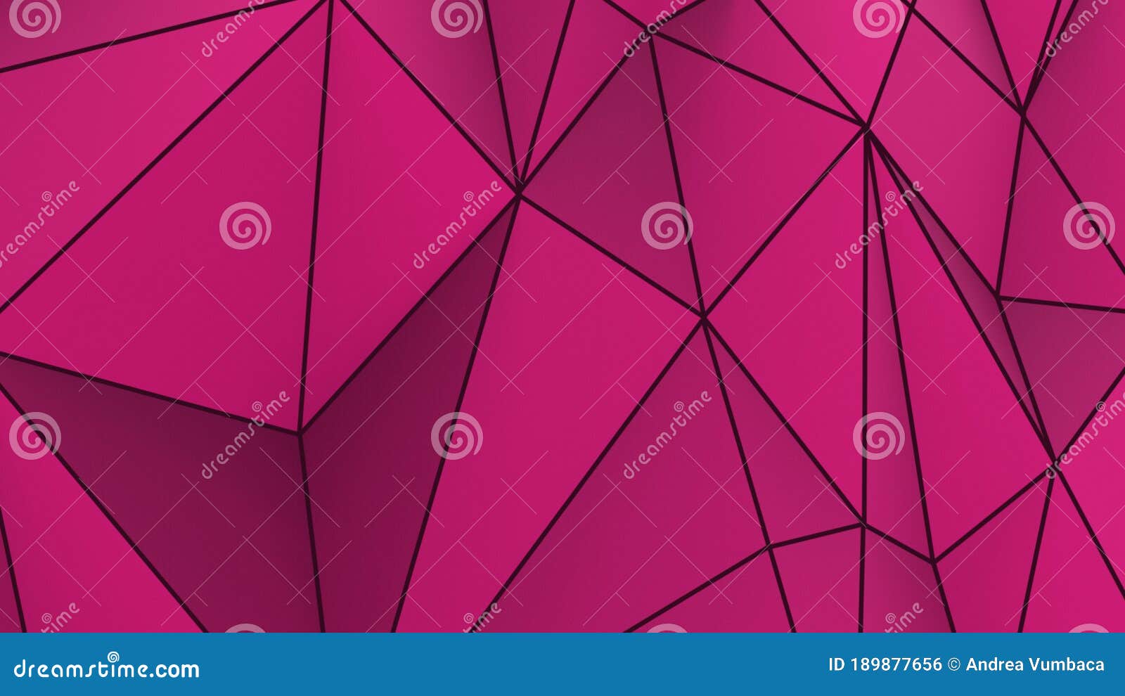 Pink Abstract Modern Crystal Background. Polygon, Line, Triangle ...