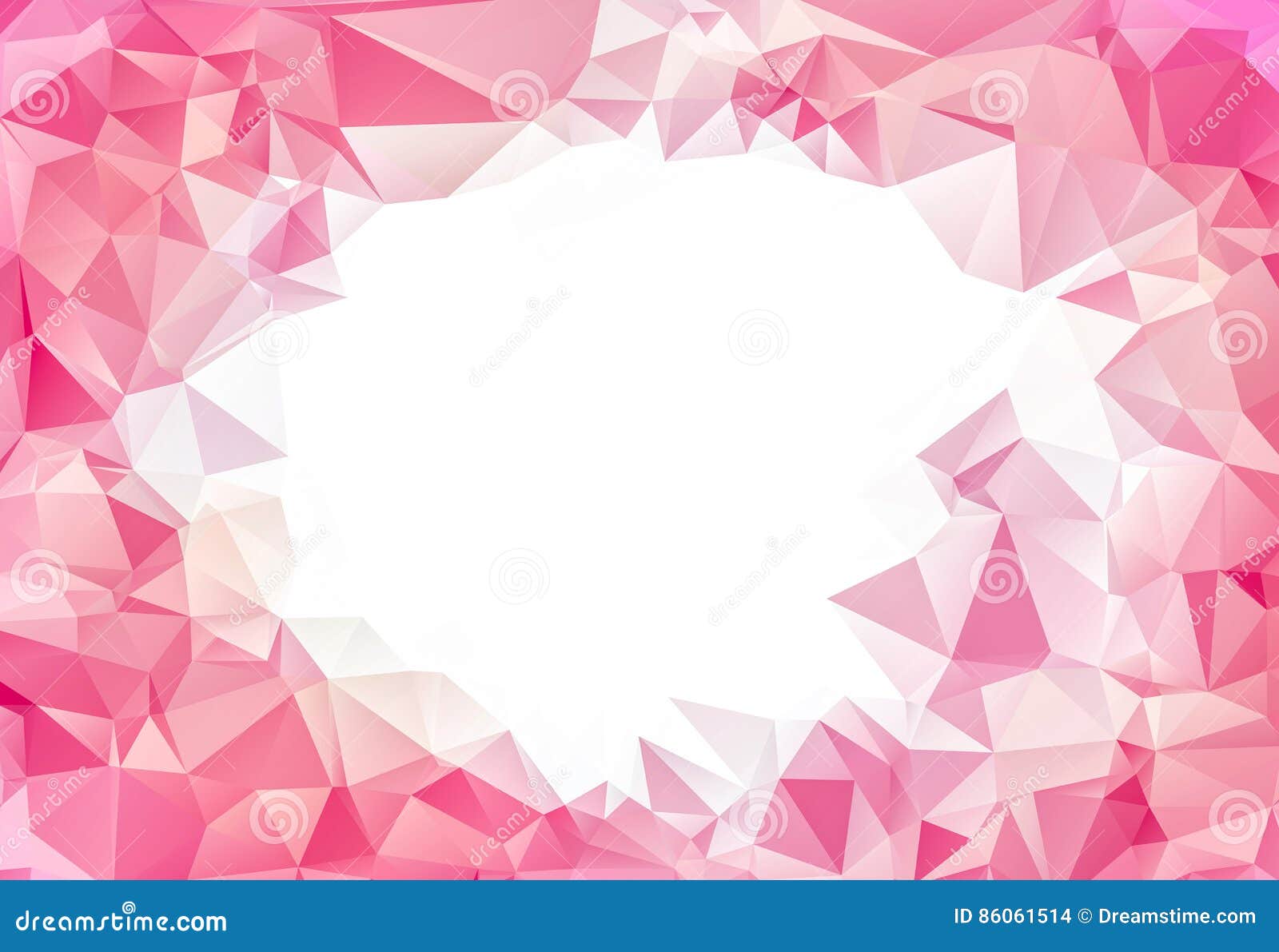 Pink Abstract Polygon Pattern Background Stock Illustration ...