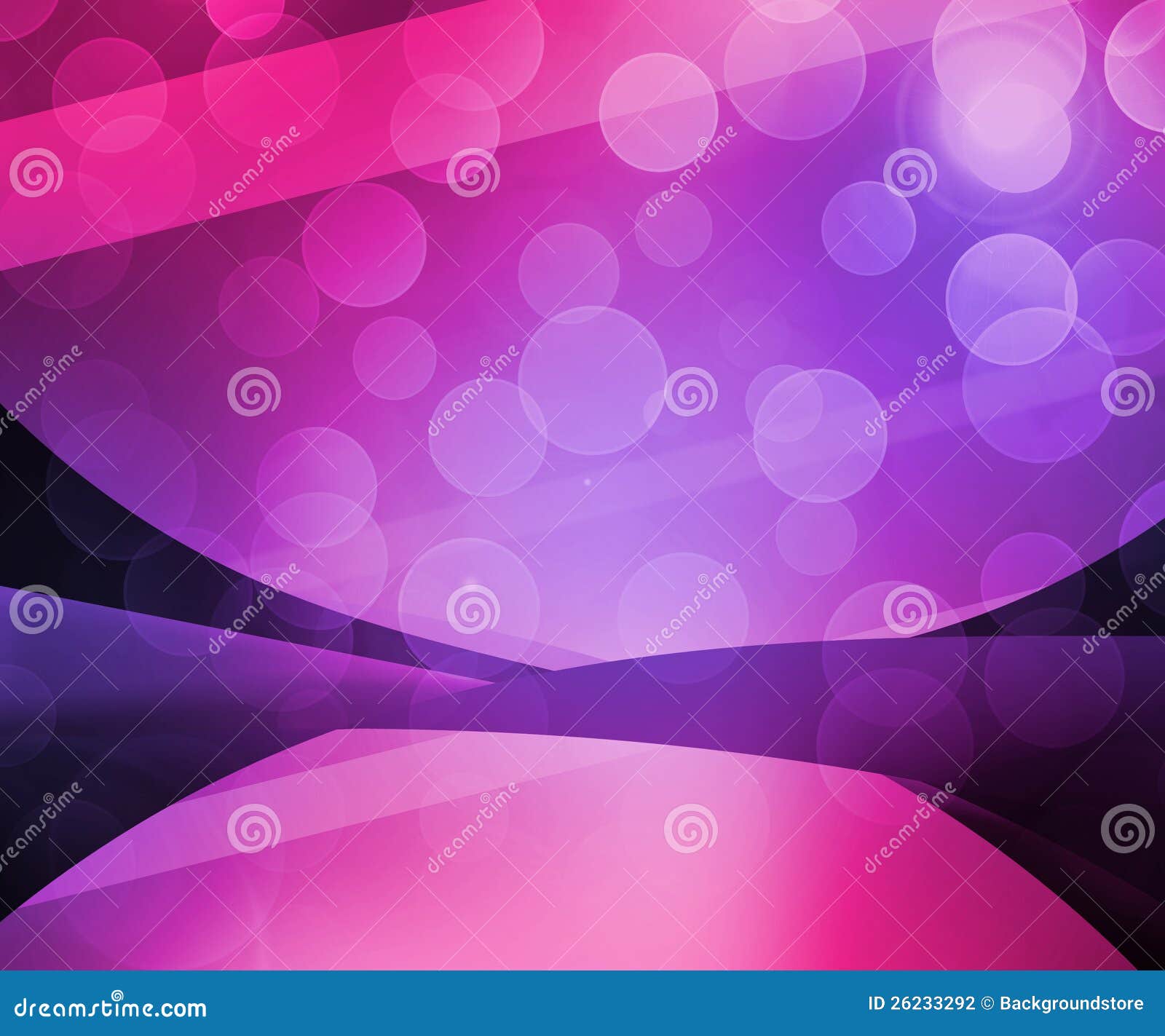 Pink Abstract Shapes Background Stock Illustration - Illustration of ...