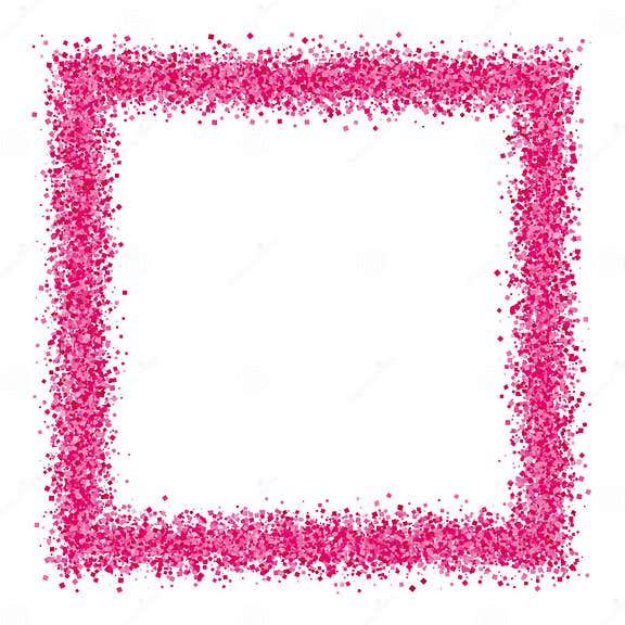 Pink Abstract Texture Frame. Stock Vector - Illustration of isolated ...