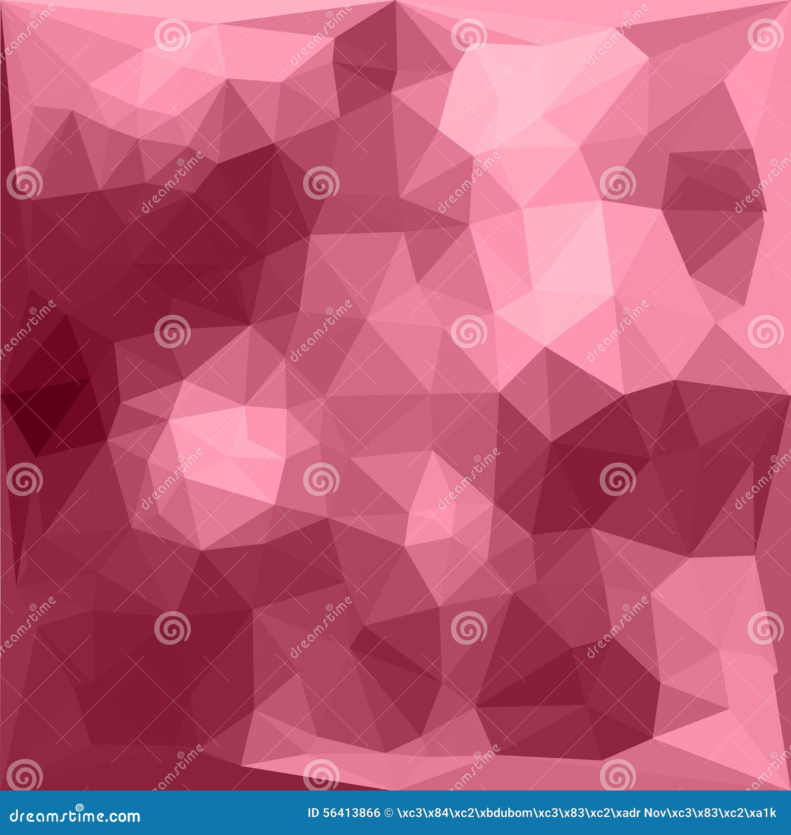 Pink Abstract Triangle Concept Stock Illustration - Illustration of ...