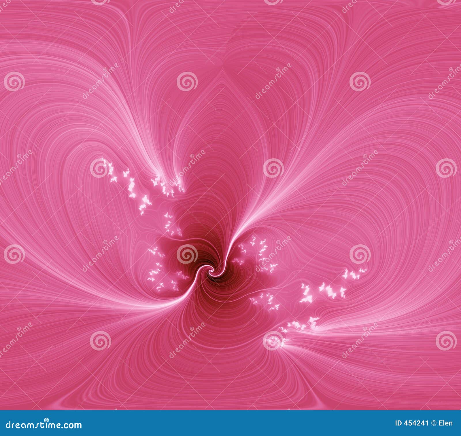 Pink abstraction flower. stock illustration. Illustration of cover - 454241