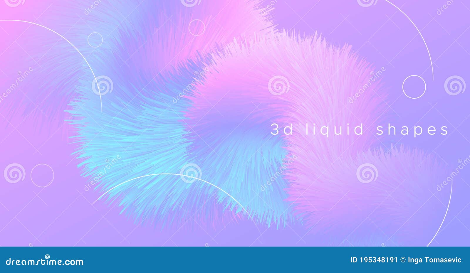 Pink Abstracts Design. Flow Gradient Pattern. Stock Vector ...
