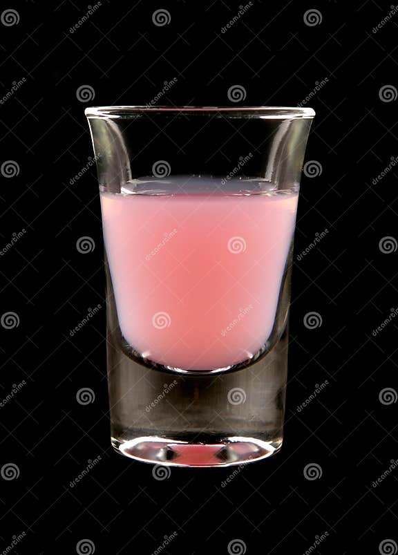 Pink alcoholic shot stock image. Image of shot, pink - 14951995