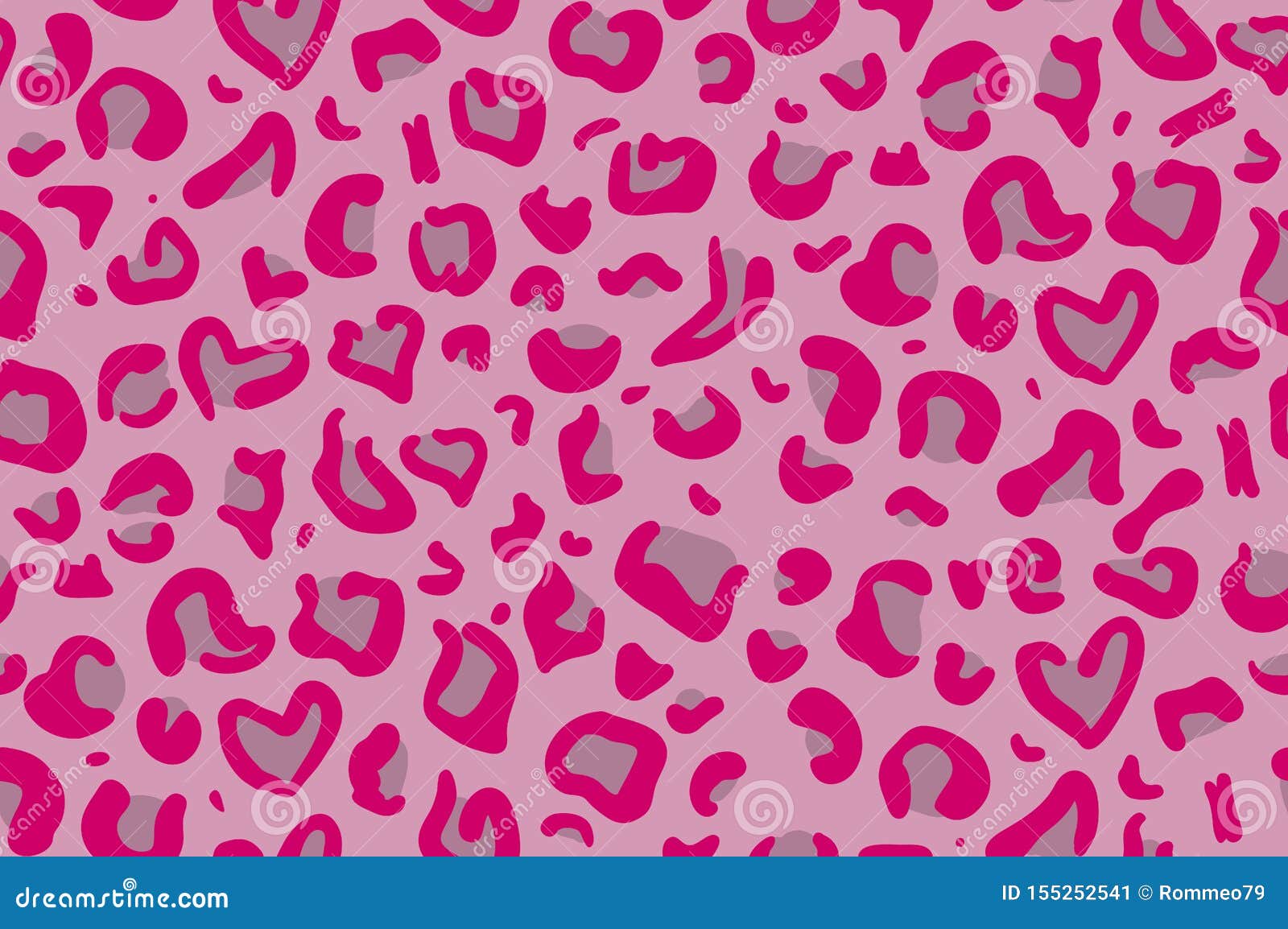Pink Animal Skin Seamless Pattern Vector Texture Eps 10 Illustration ...