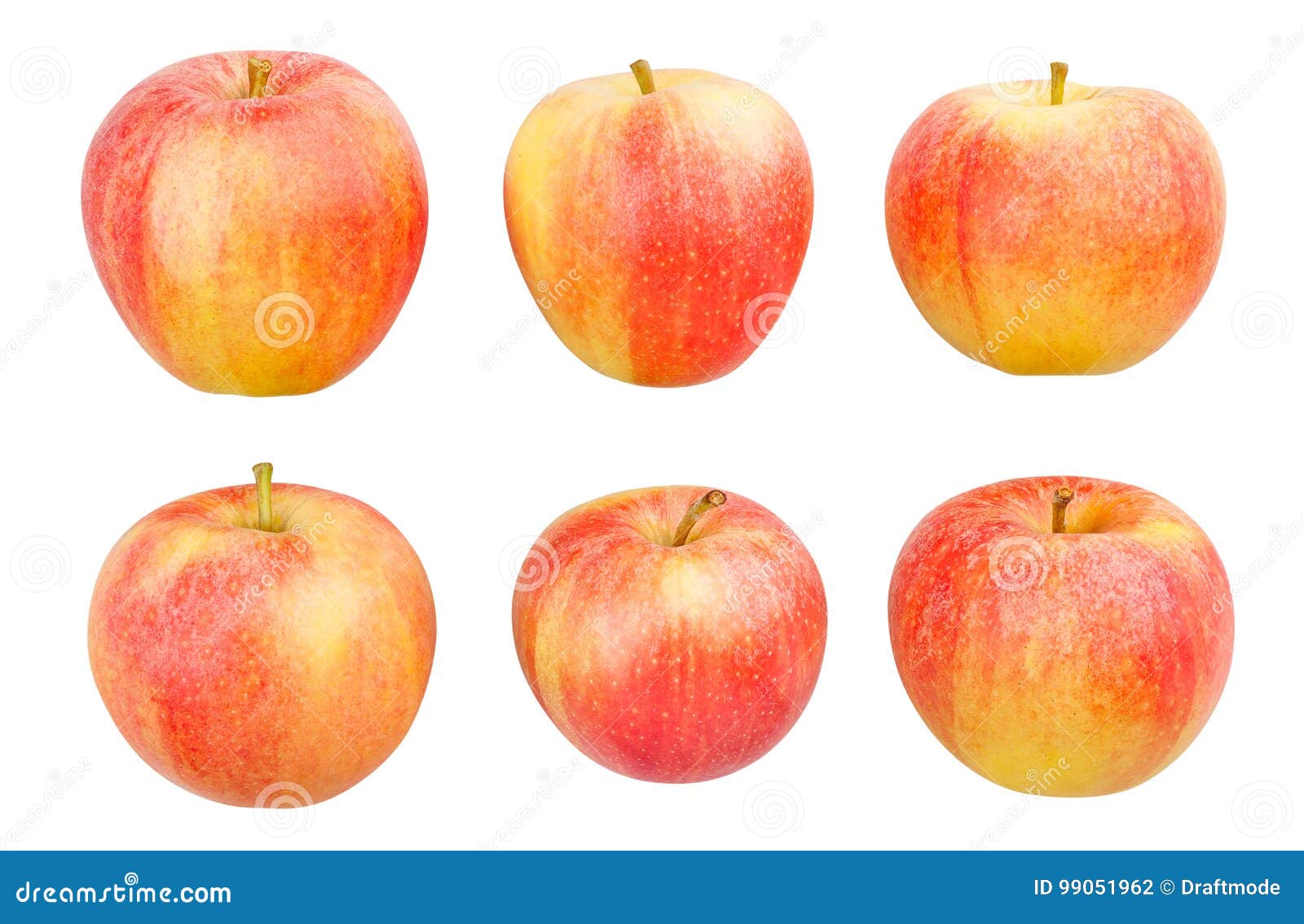 Pink apples stock photo. Image of isolated, apples, fruit - 99051962