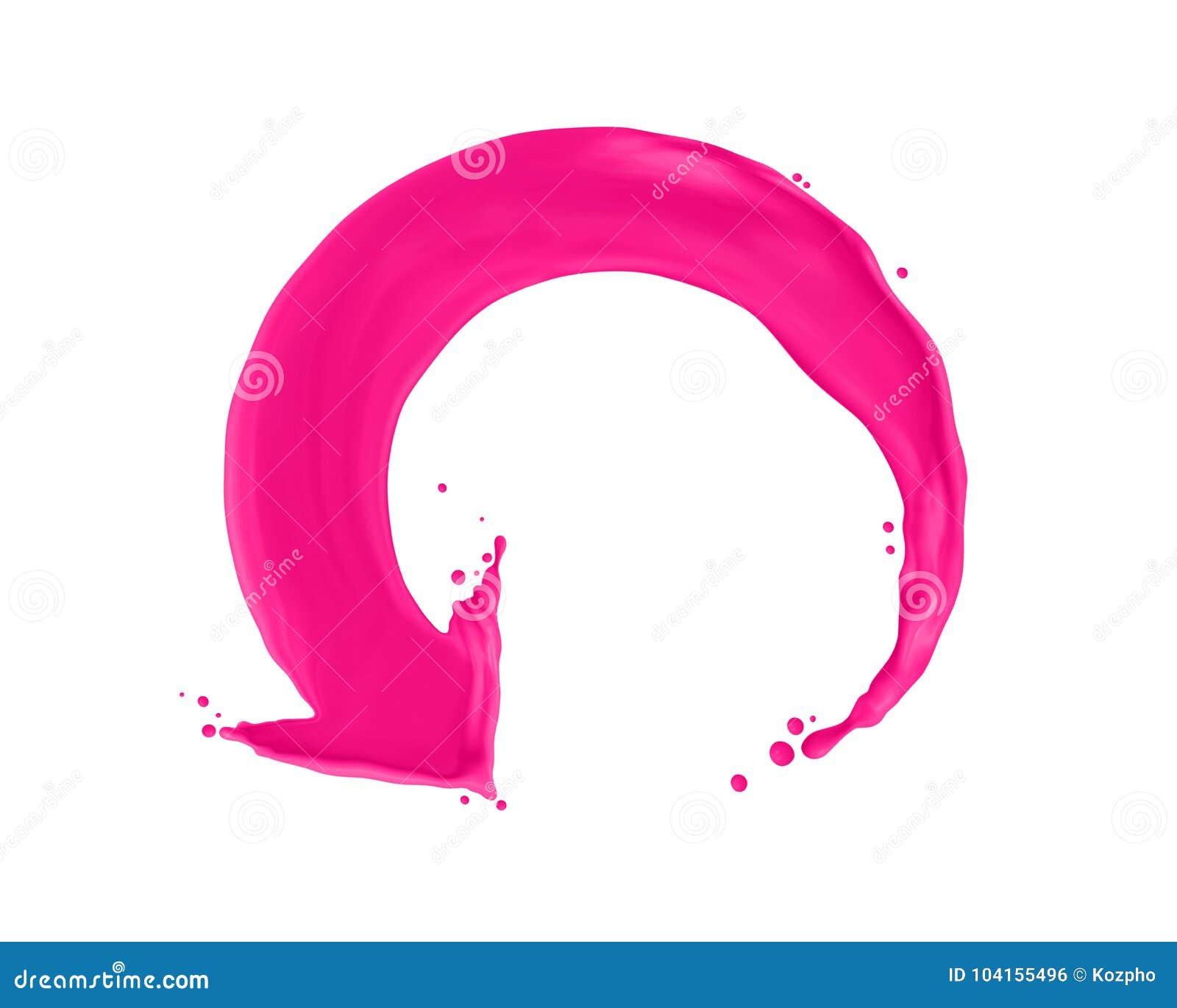 Pink Arrow Choice Concept. Female Bare Feet With Pink Nail Polish ...