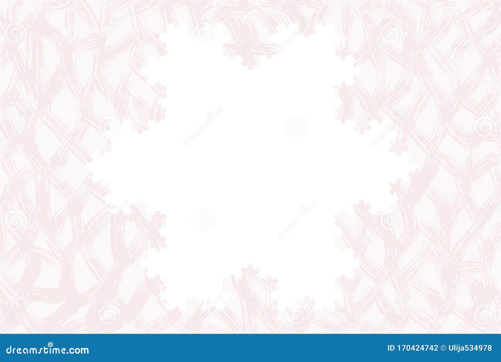 Pink Background with Abstract Lines in the Form of a Frame Stock ...