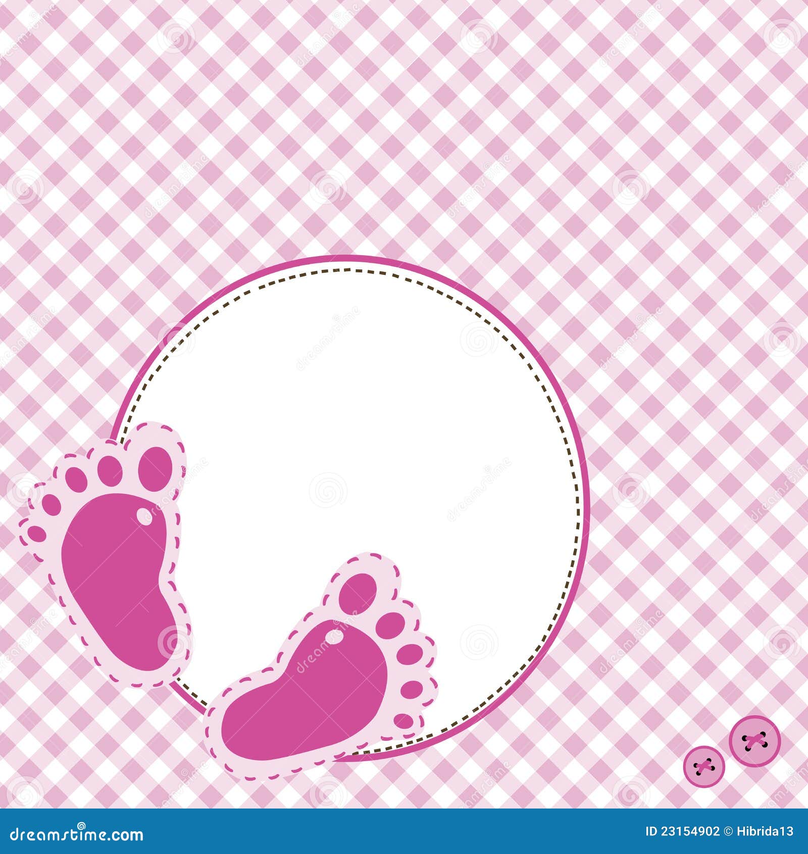 Baby Footsteps Seamless Pattern Vector Illustration | CartoonDealer.com ...