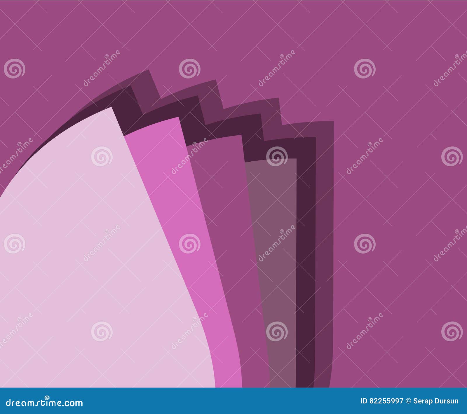 Pink Background with Color Scale Stock Vector - Illustration of ...