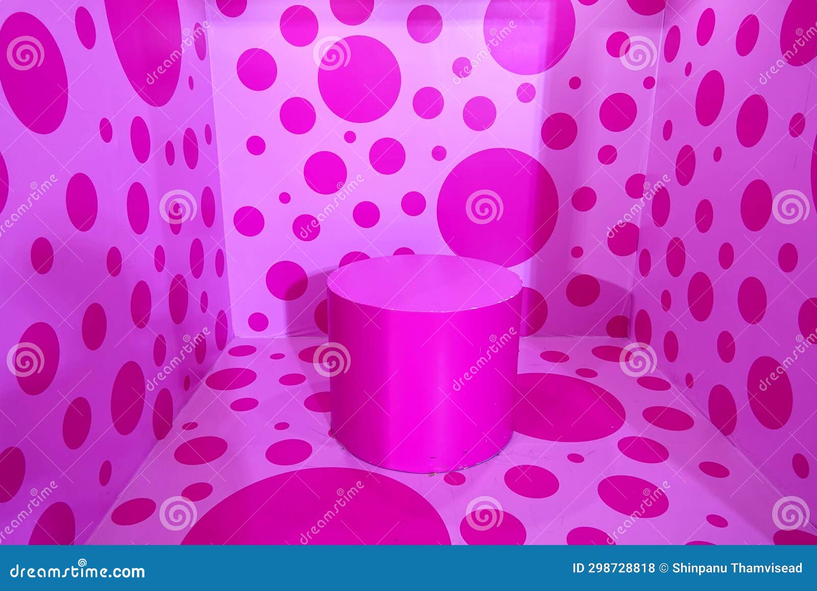 Pink Background for Designs. Light Pink of Circle Stock Photo - Image ...