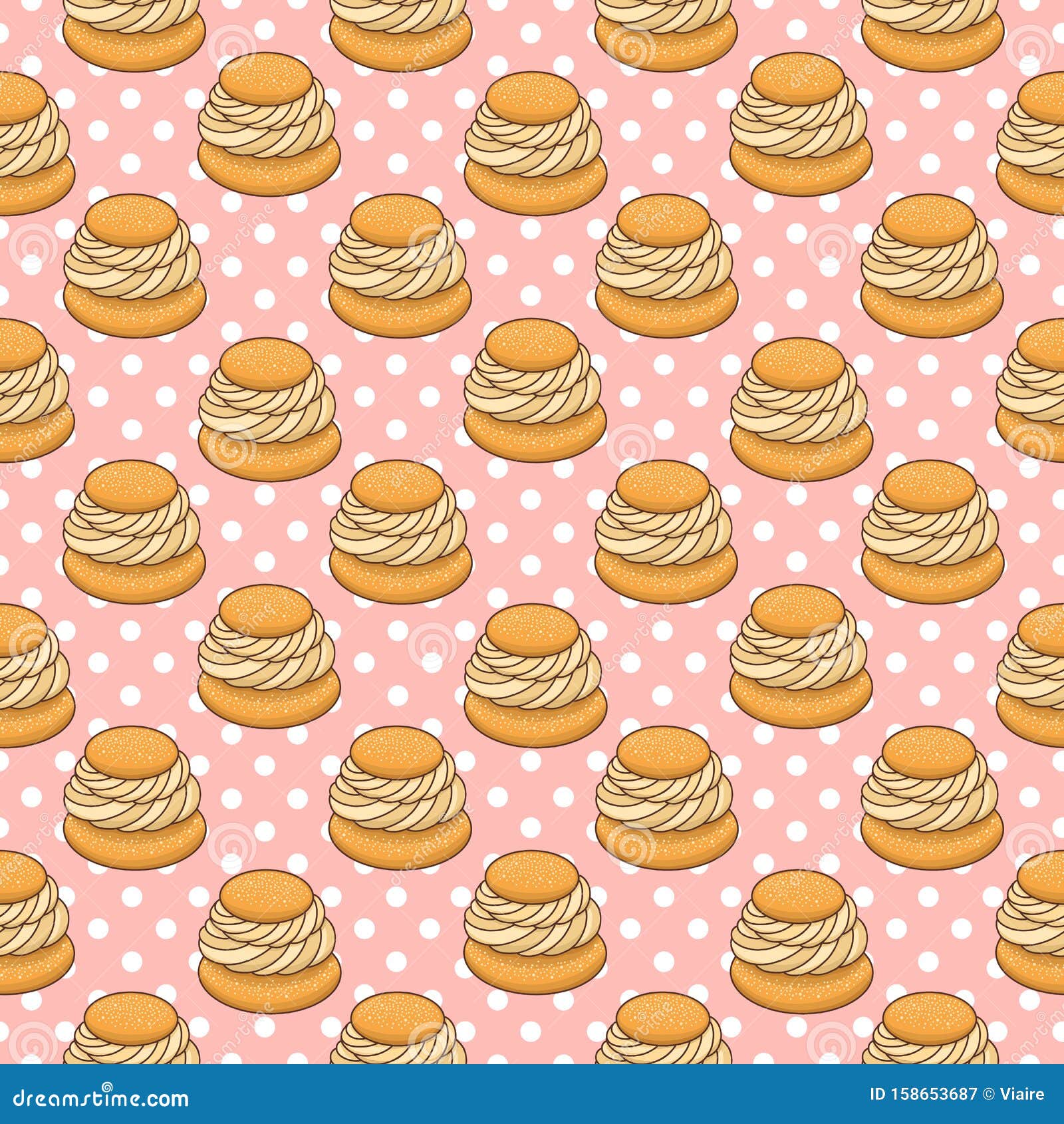 Semlor Stock Illustrations – 14 Semlor Stock Illustrations, Vectors ...