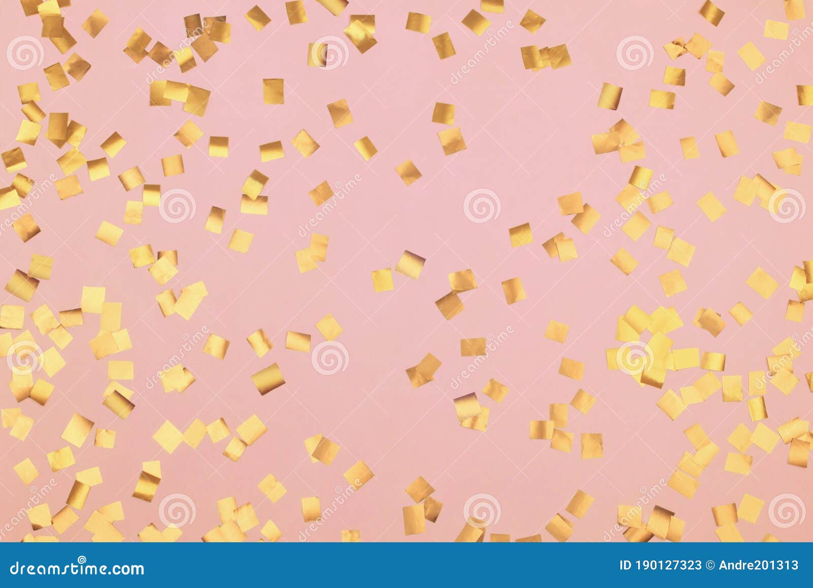 Pink Background with Gold Sparkles in the Form of Rectangles of Squares ...