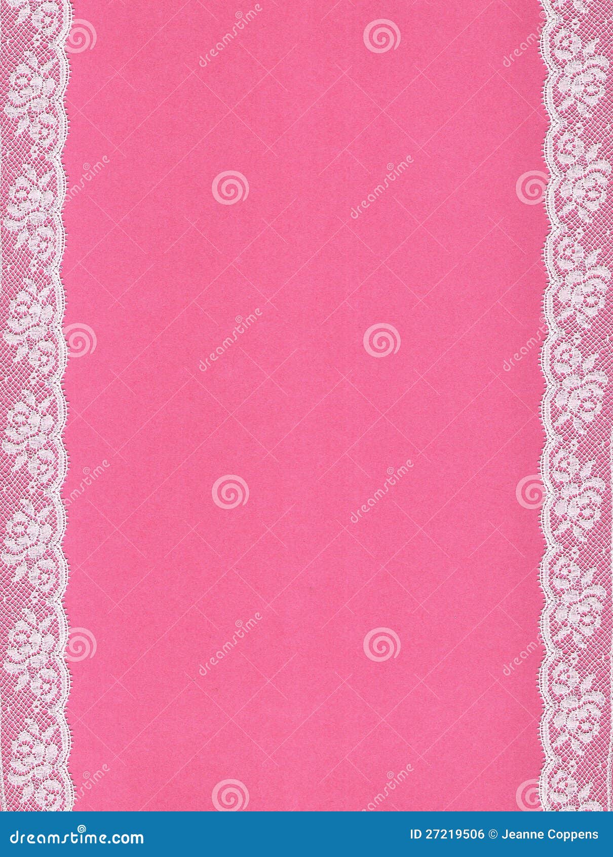 Pink Lace Border Png