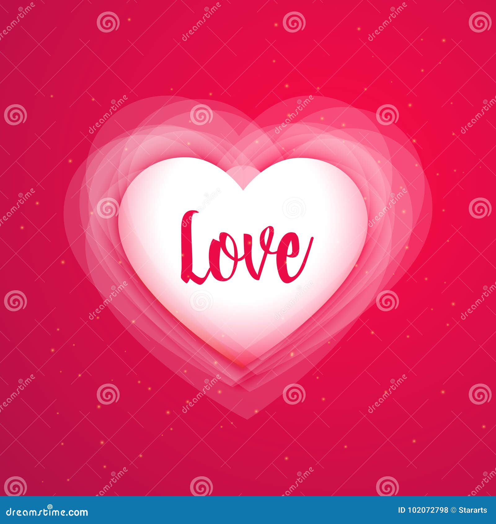 Shiny Love Heart Logo Concept Design. Symbol Graphic Template Element ...