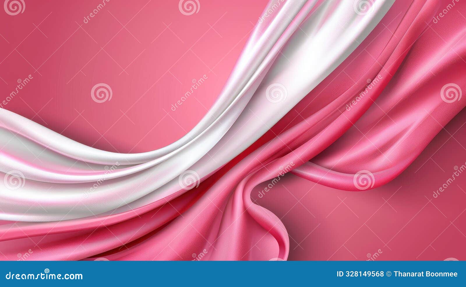 Pink Background with Wavy Pattern Overlay on Solid Backdrop. White ...