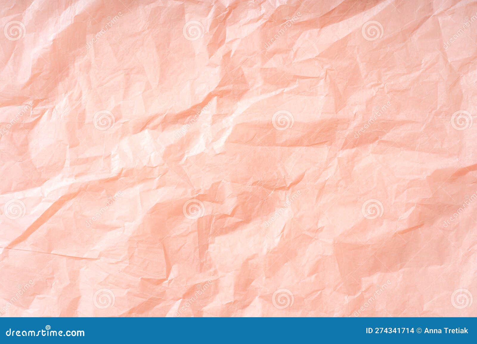 Pink Background Wrapping Paper with Crumpled Texture. Background for ...