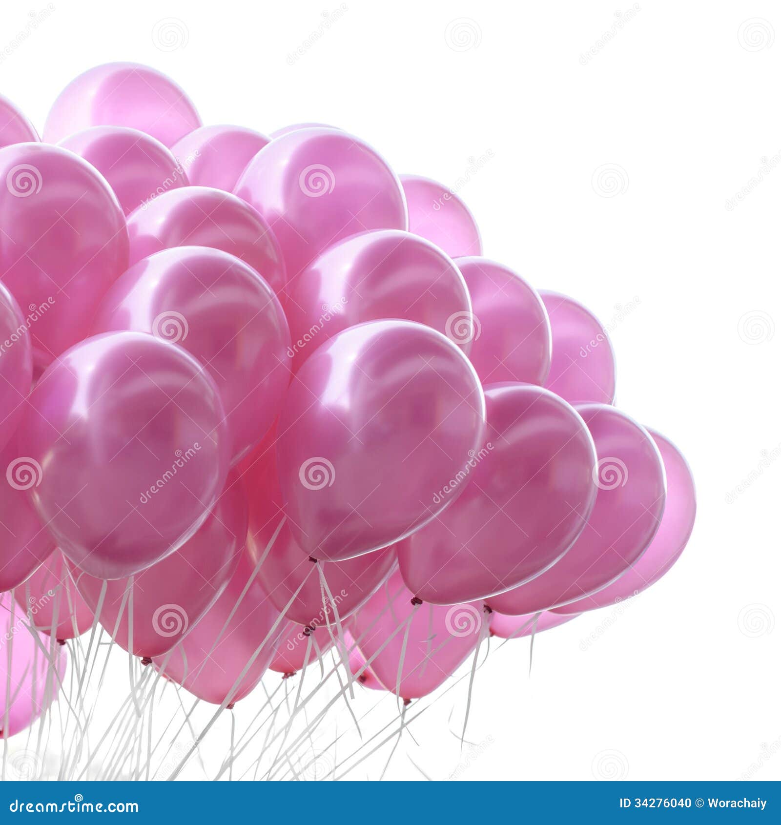 Pink Balloons Wallpaper