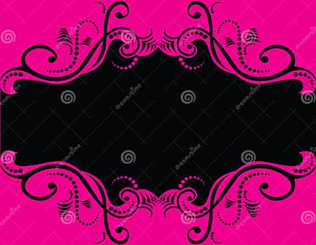 Pink banner design stock vector. Illustration of creative - 5058260