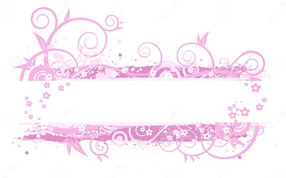 Pink banner illustration stock vector. Illustration of ideas - 2924123