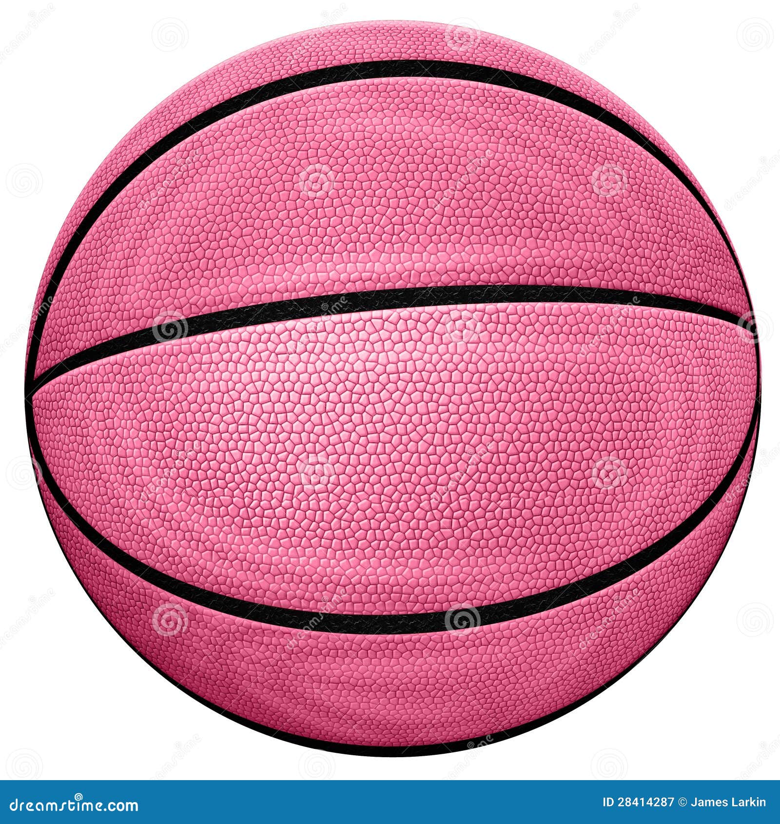 Pink Basketball stock illustration. Illustration of bball - 28414287
