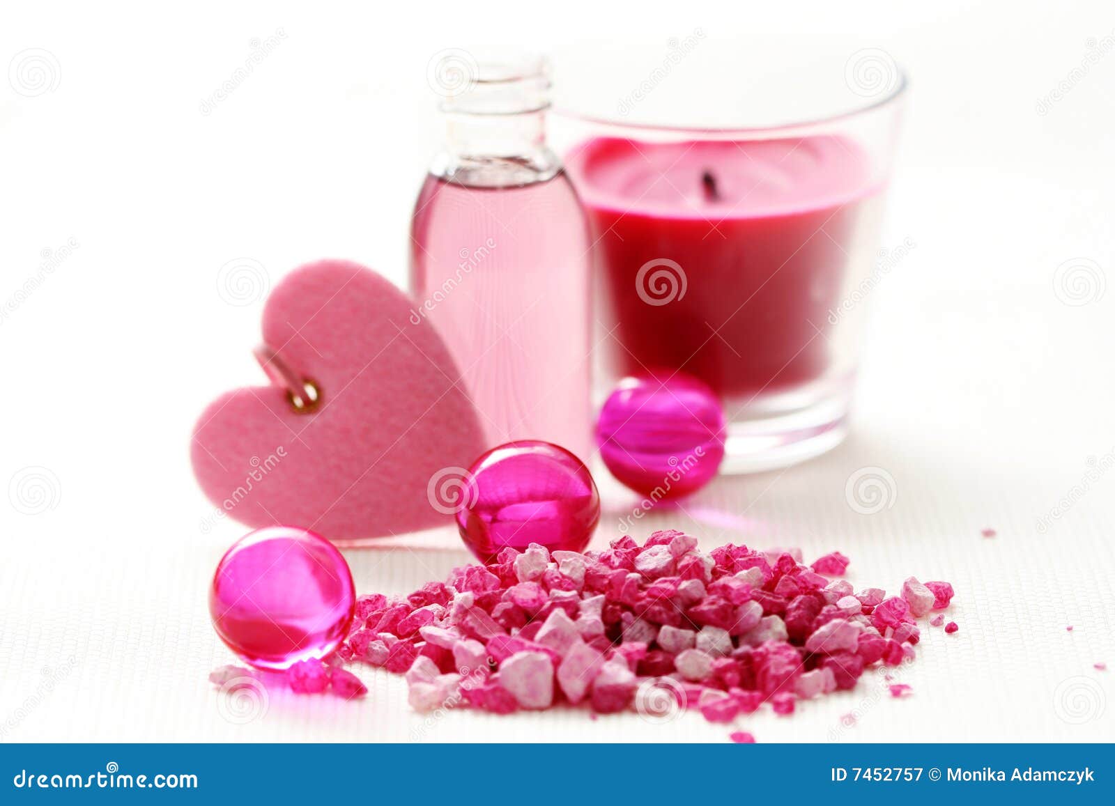Pink bath stock image. Image of like, relaxation, aromatherapy - 7452757