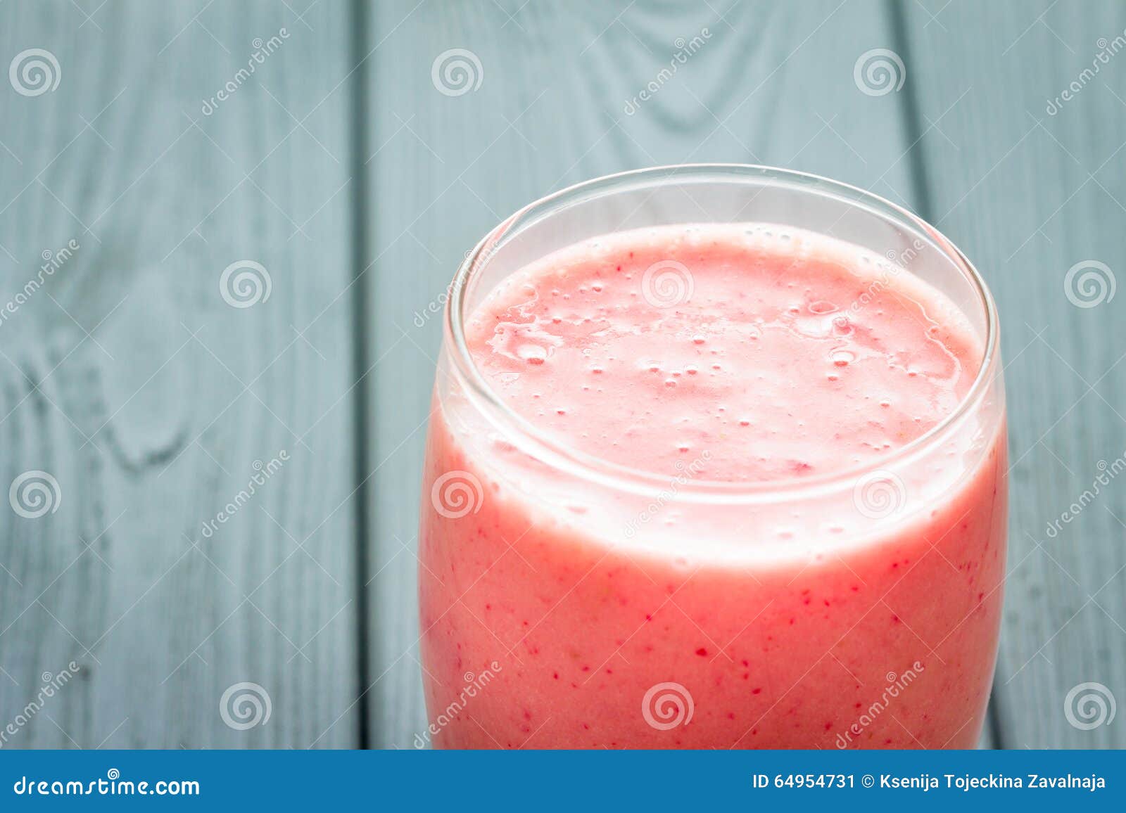 Pink Berry Smoothie on a Grey Background Stock Image - Image of glass ...