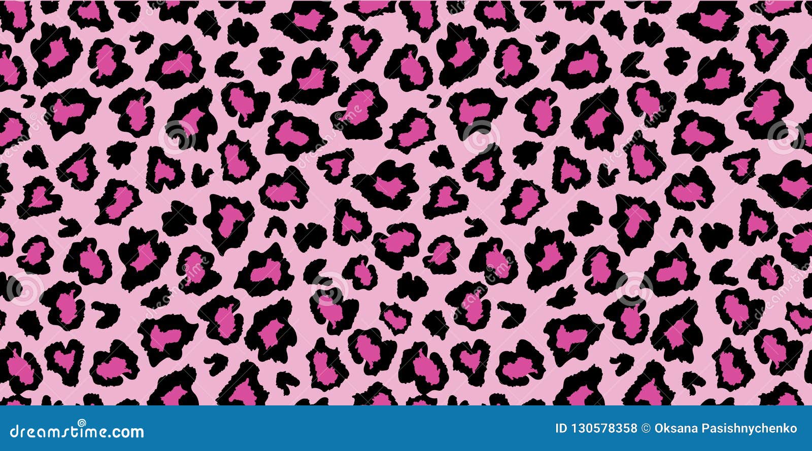 Leopard Skin Repeated Seamless Pattern Texture. Cartoon Vector ... Leopard Skin Repeated Seamless Pattern Texture. Cartoon Vector ...