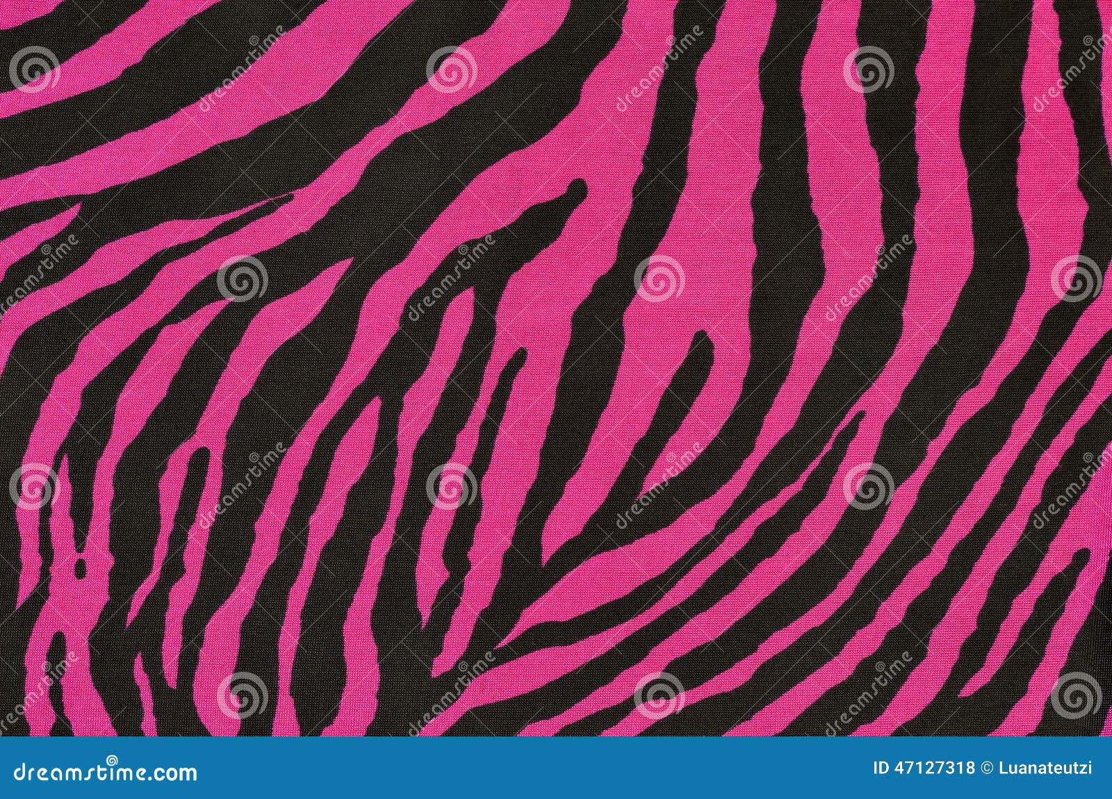 Pink and Black Tiger Pattern. Stock Illustration - Illustration of ...