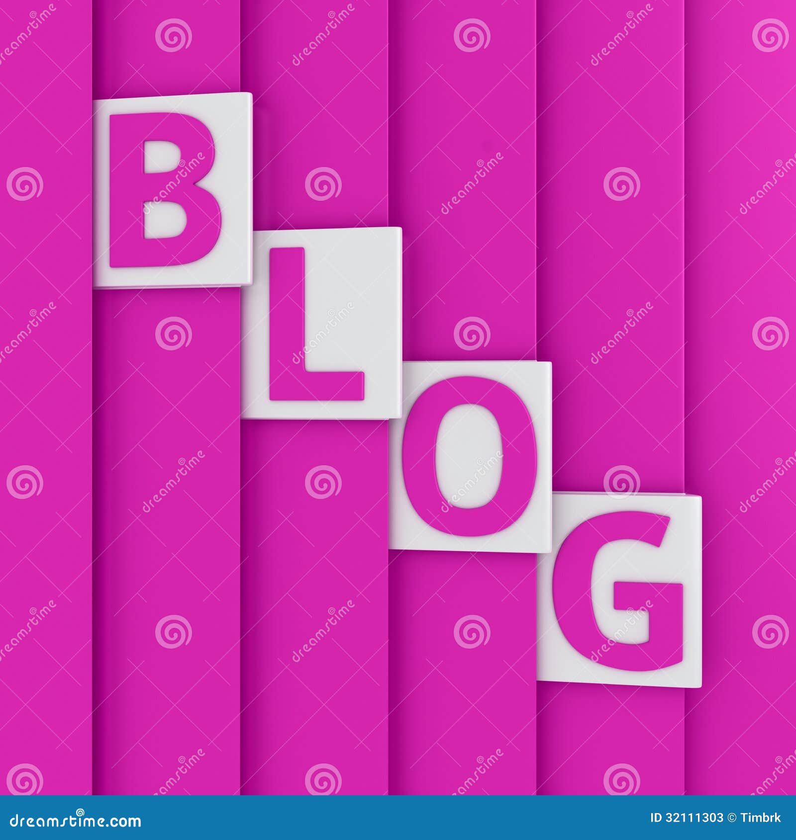 Pink blog stock illustration. Illustration of letters - 32111303