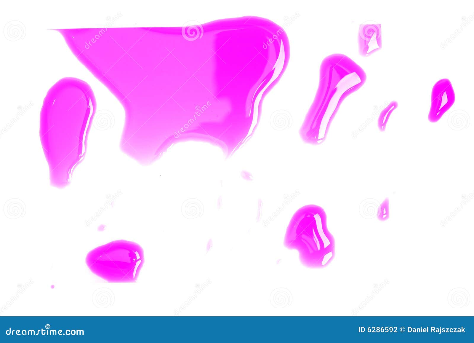 Pink blot of India ink stock photo. Image of drops, shape - 6286592