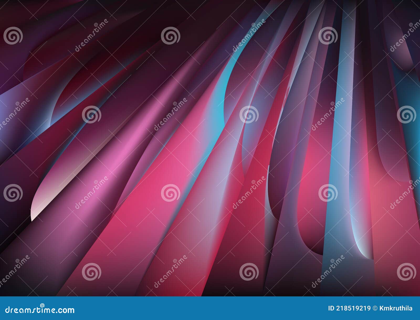 Pink and Blue Abstract Background Vector Art Stock Vector ...