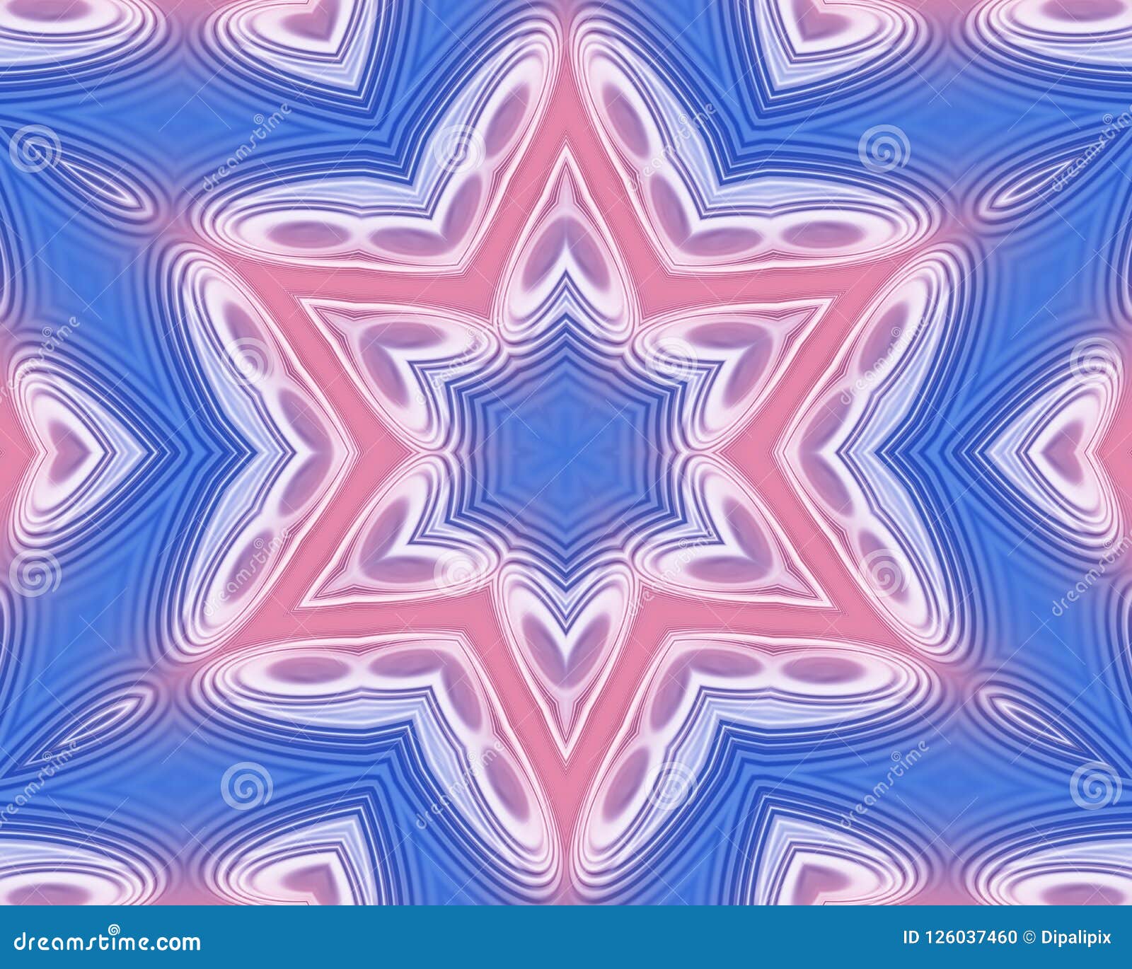 Pink and Blue Abstract Pattern Background Stock Illustration ...