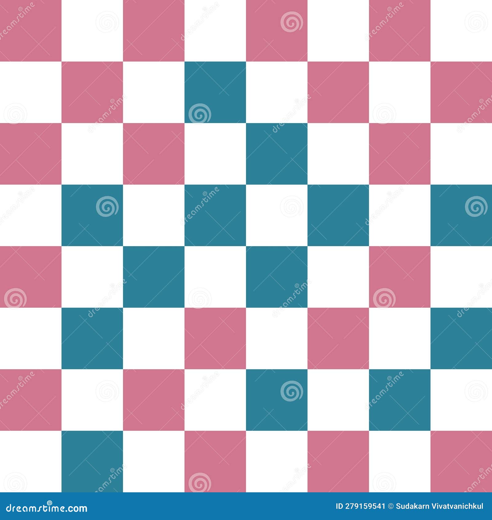 Pink and Blue Checkerboard Pattern Background. Stock Vector ...